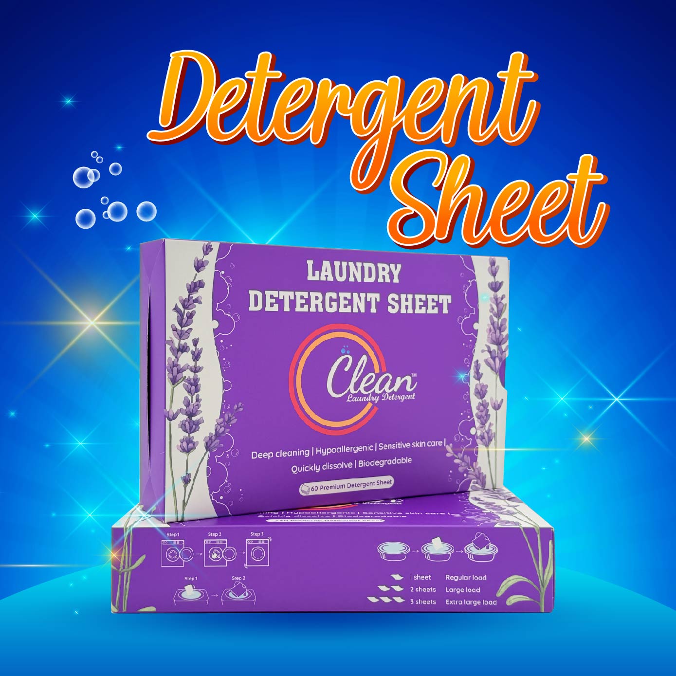 Clean Laundry Detergent Sheet - Prime Nova Partners | Clean Laundry ...